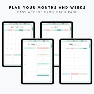 Digital Homeschool Planner for Ipad, Goodnotes and Notability - Etsy