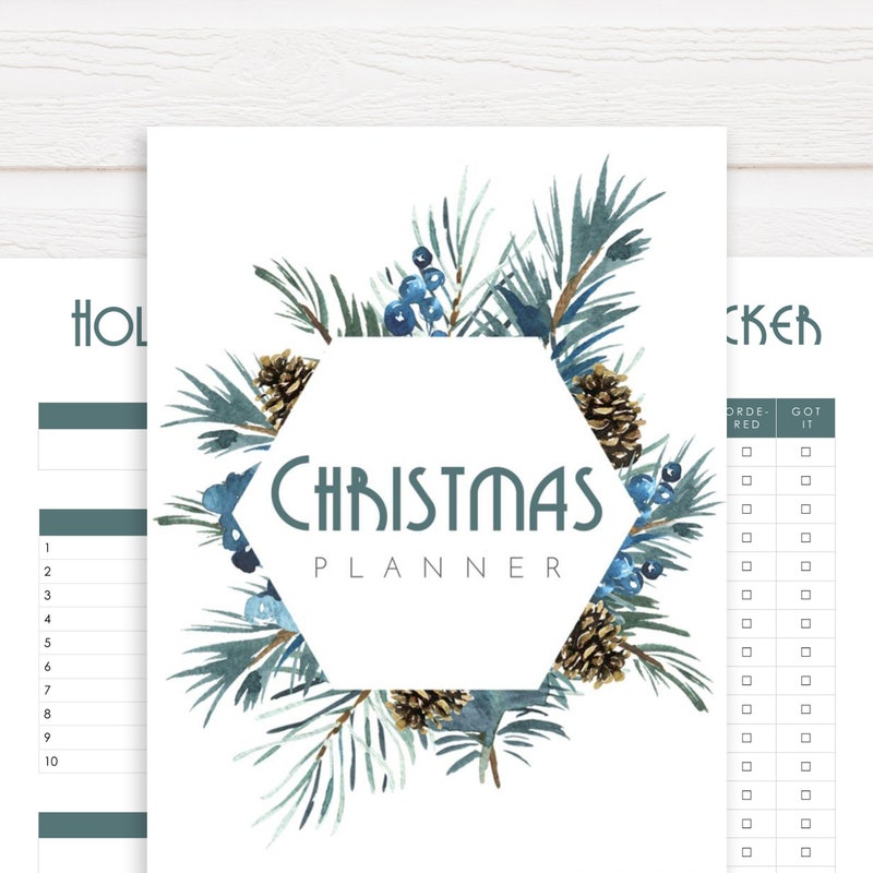 Christmas Planner - Etsy