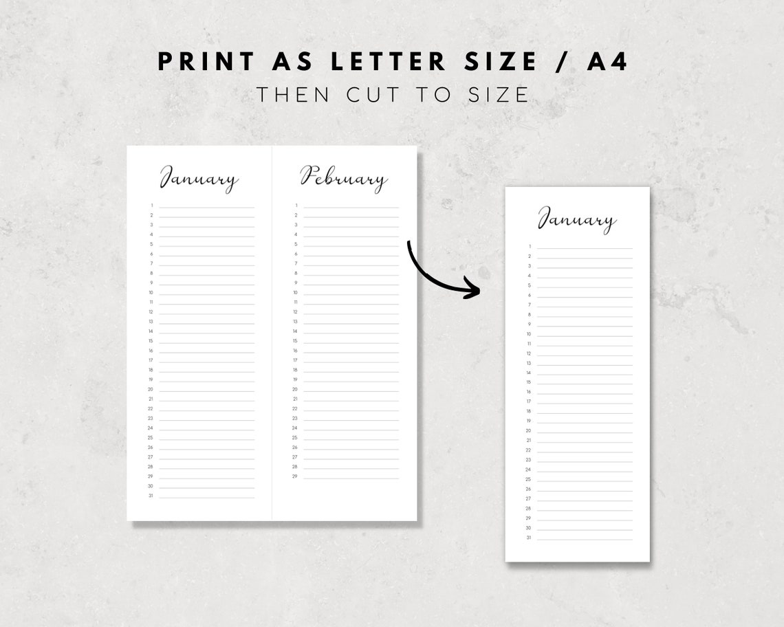 Editable Printable Perpetual Calendar Editable Printable Birthday ...