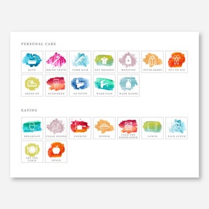 Printable Daily Responsibilities Chart - Etsy