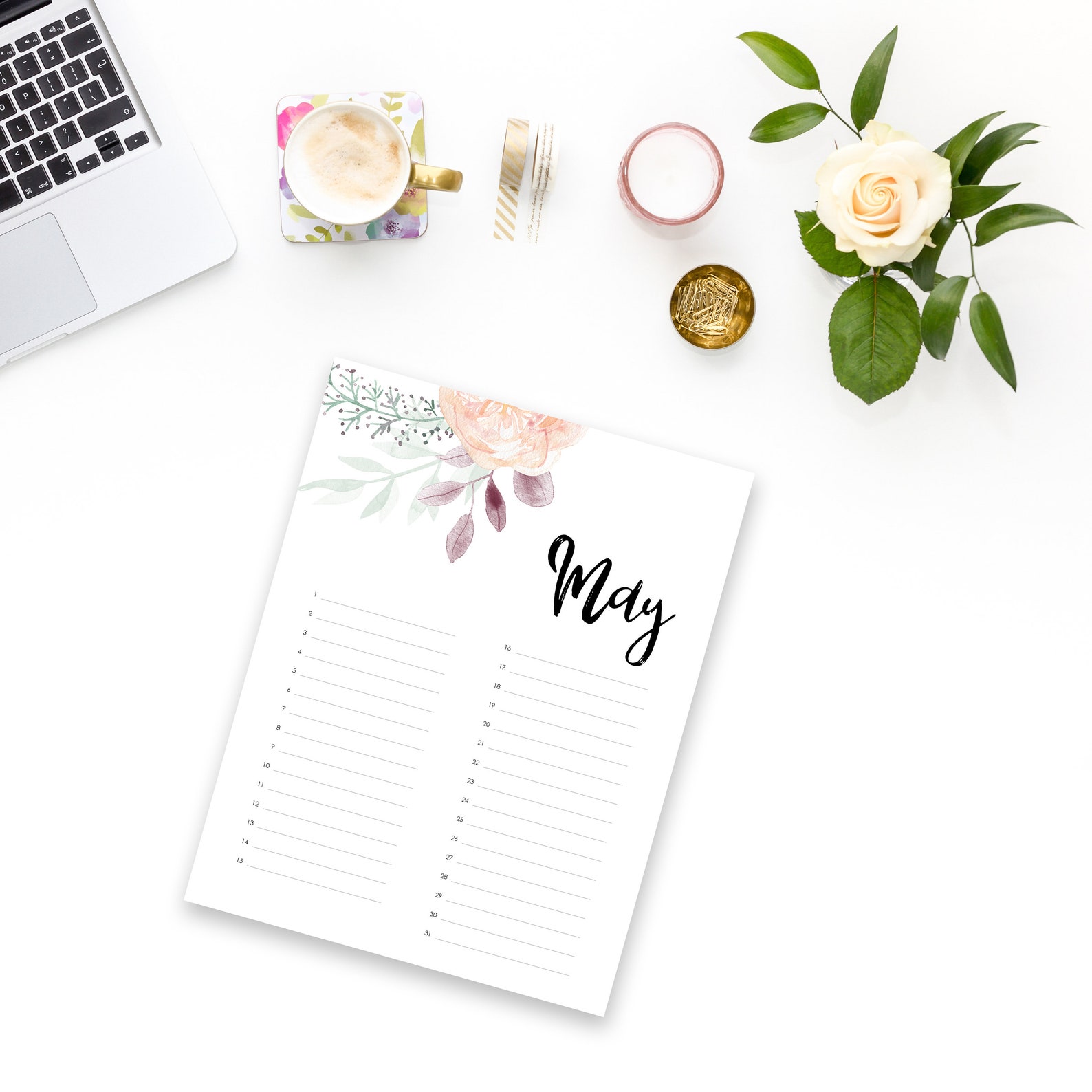 Wedding Guest Book Birthday Calendar Printable Wedding Guest - Etsy Canada