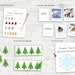 Montessori Kindergarten Worksheets | Winter Bundle - Etsy