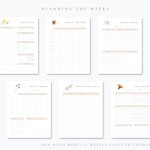 2025 2026 Homeschool Planner Printable | 200+ Pages - Etsy