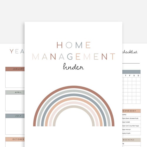 Printable Life Planner Bundle Printable Home Management - Etsy