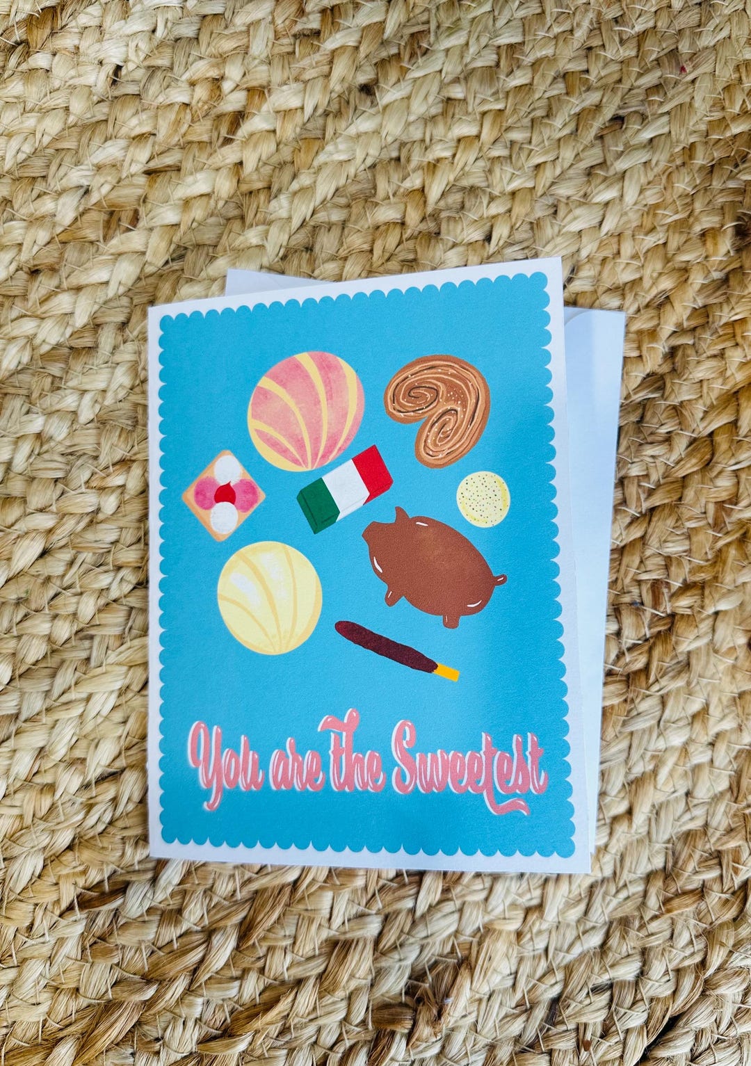 Mexican Pan Sweets Greeting Card Thank You Instant Download Digital ...