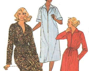 Zipper Short Robe Pattern - Etsy