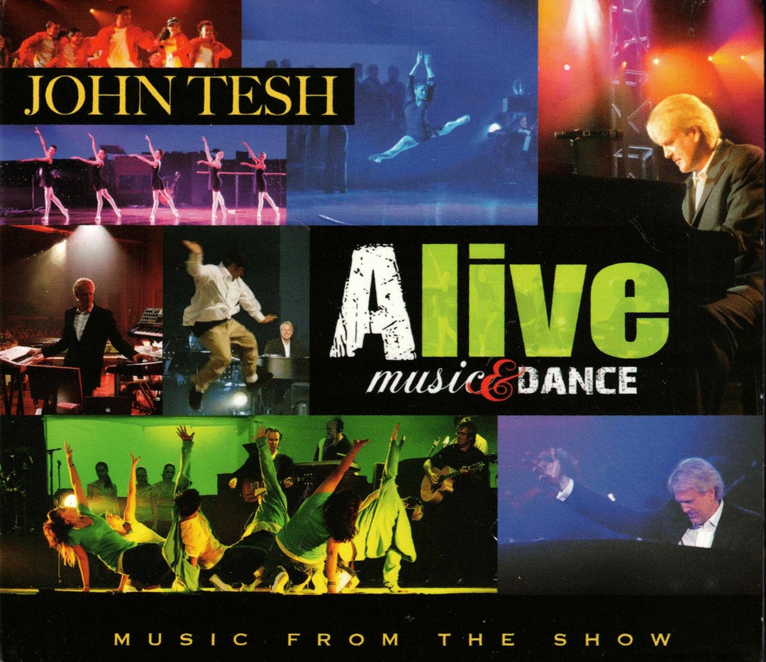 John Tesh ALIVE Music & Dance CD Full Length CD Drumline - Etsy