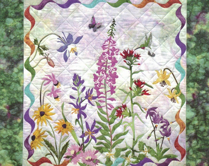 Nature's Bouquet Quilt Pattern by Mckenna Ryan - Block Two of Spring is ...
