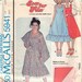 Size 8 Pintucked Blouse & Full Skirt Sewing Pattern UNCUT Designed by ...