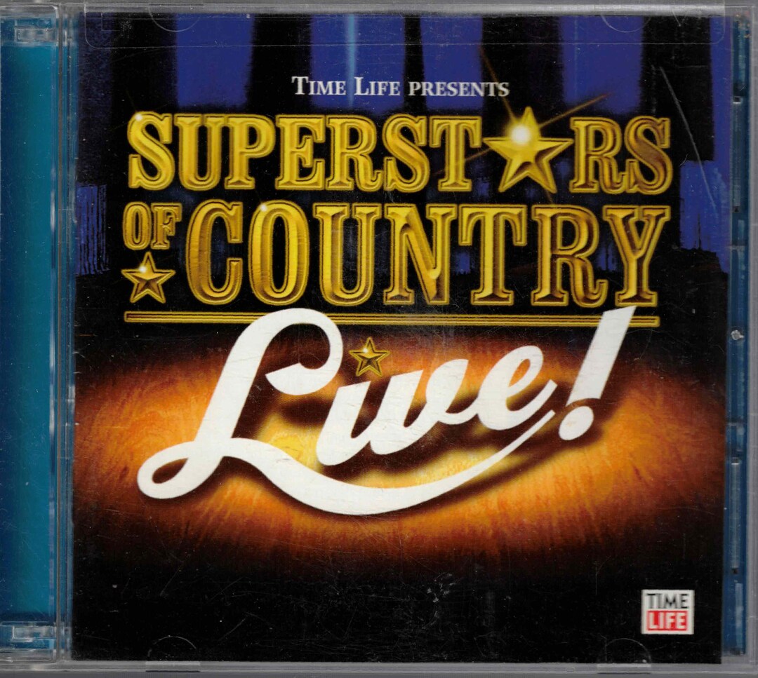 Time Life Presents Superstars of Country LIVE - Compilation 2 CD Set ...