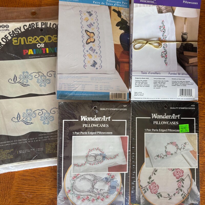 Stamped Embroidery Kits - Etsy