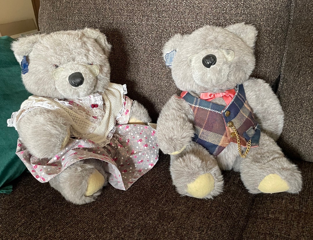 Grandpa Sam & Grandma Bessie Collectible Teddy Bears by Applause ...