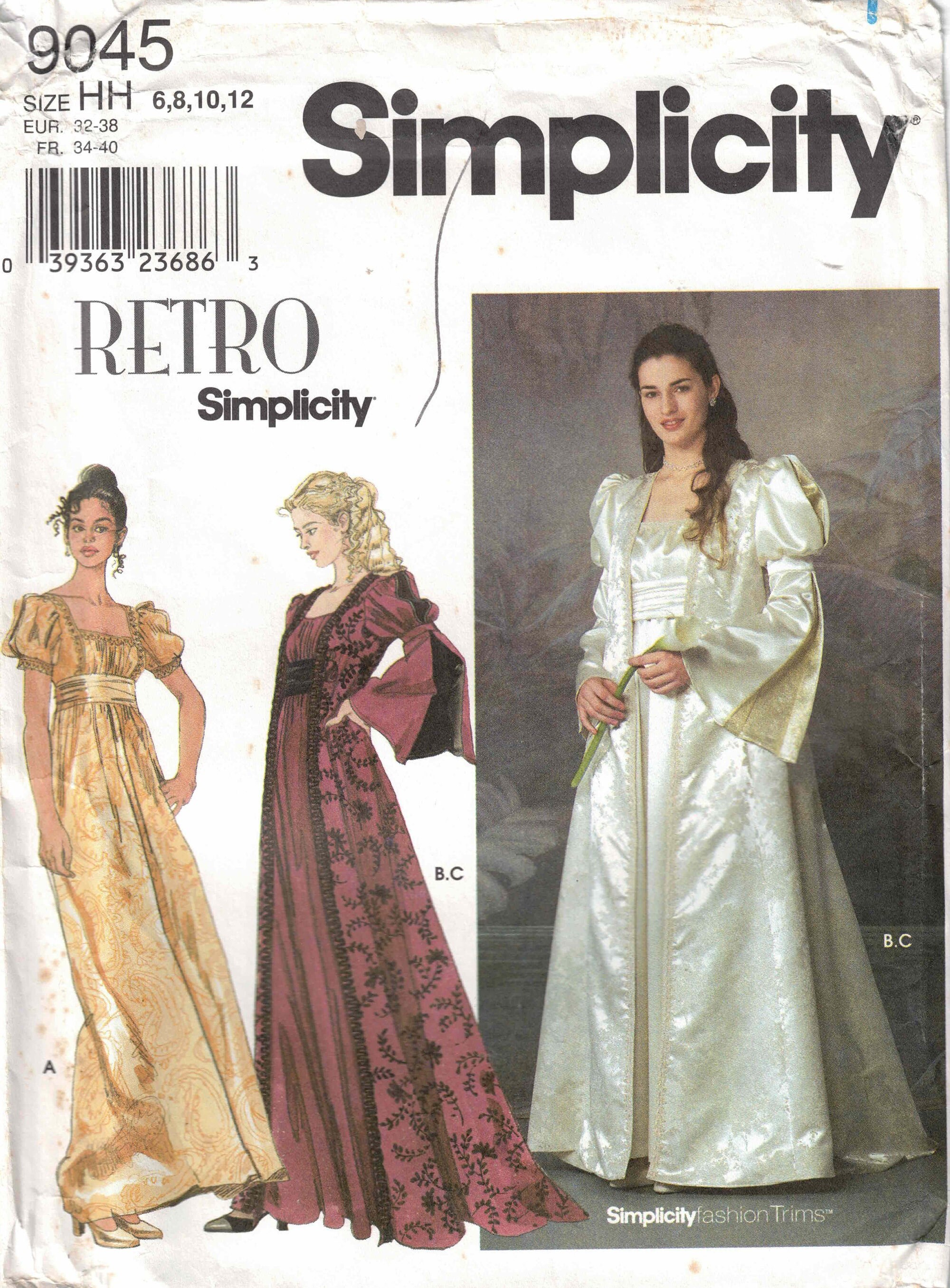 Regency Nightgown Pattern