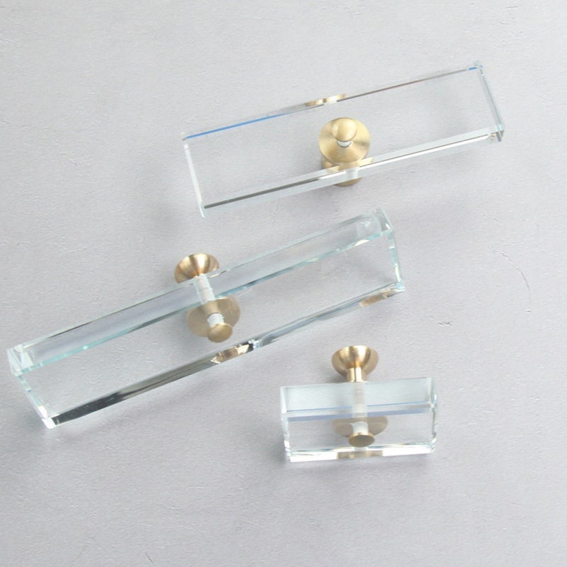 Glass Cabinet Pulls - Etsy