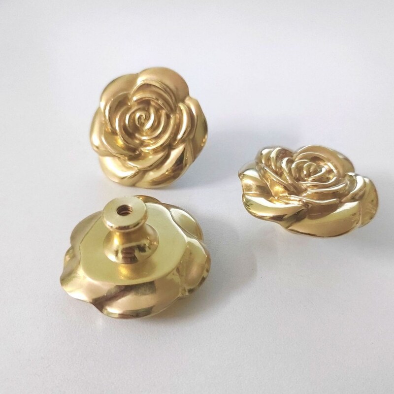 Rose Gold Knobs - Etsy