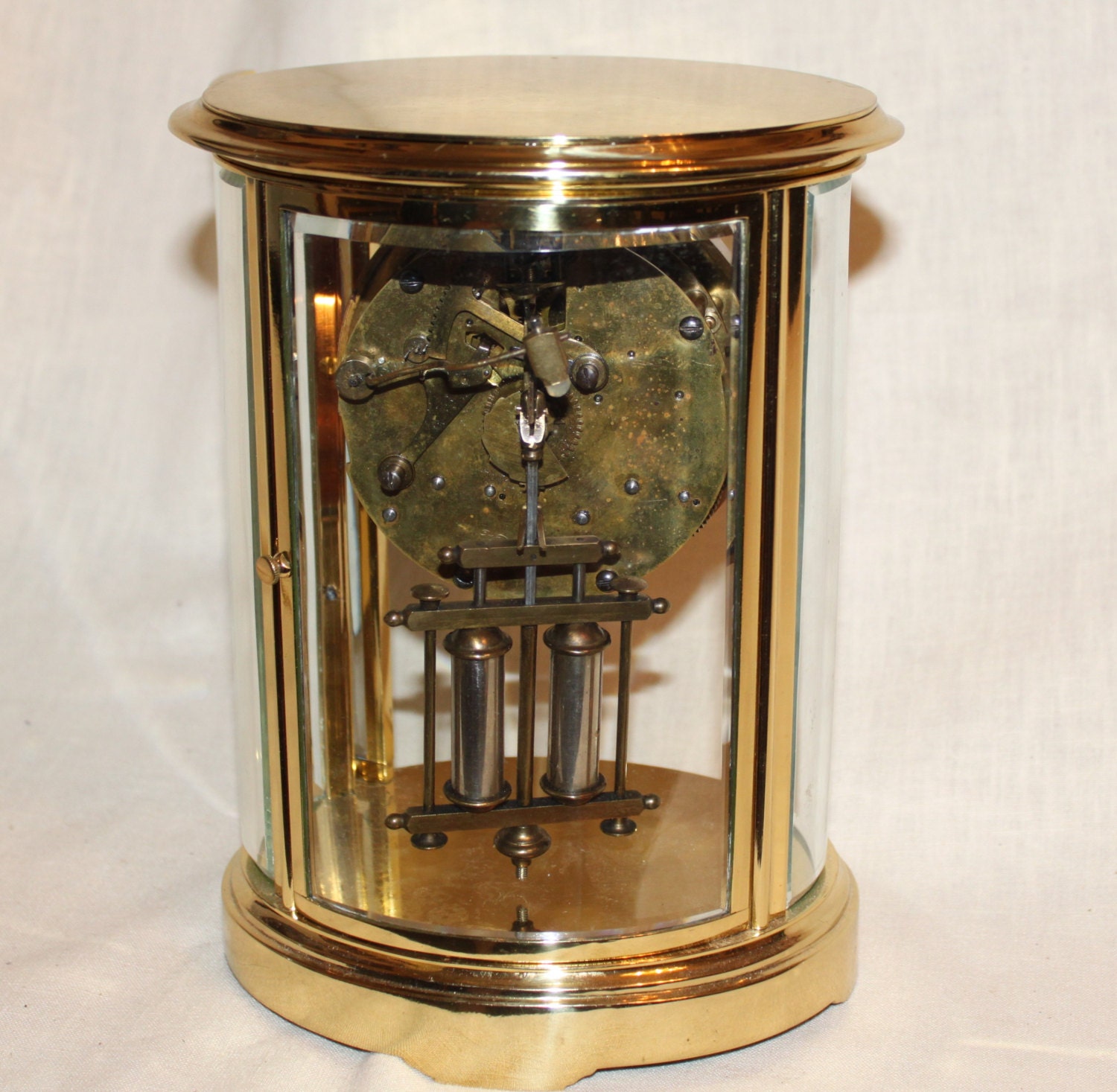 Waterbury Oval Crystal Regulator - Etsy