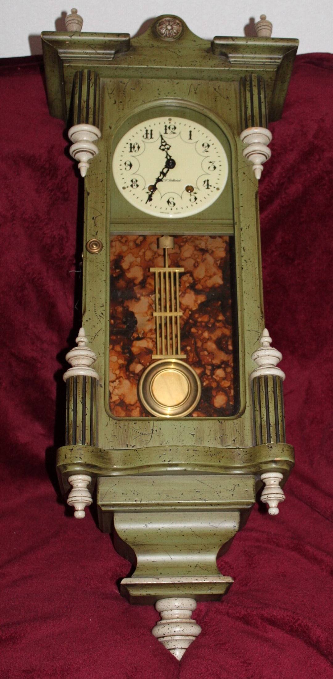 P. F. Bollenbach Co, Wall Clock - Etsy