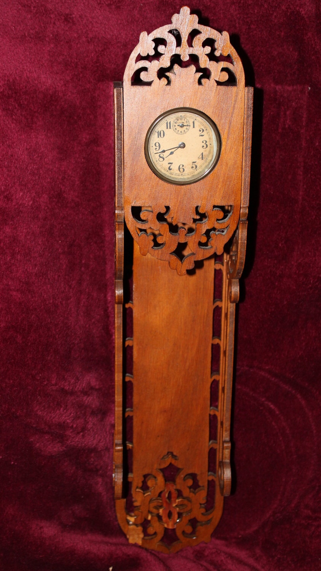 Fretwork Wall Clock - Etsy