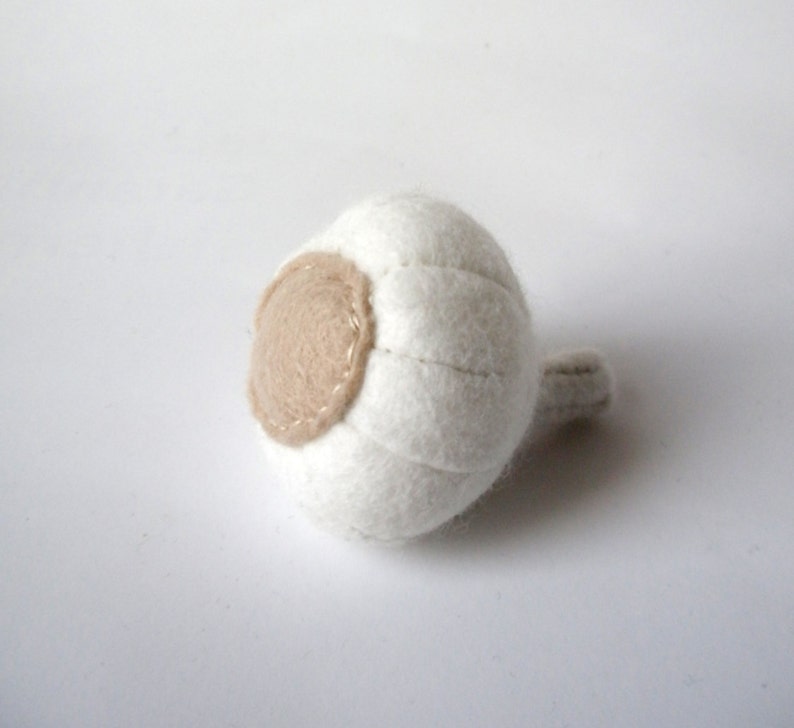 Felt Garlic for Play Kitchen Play Food Felt Food - Etsy