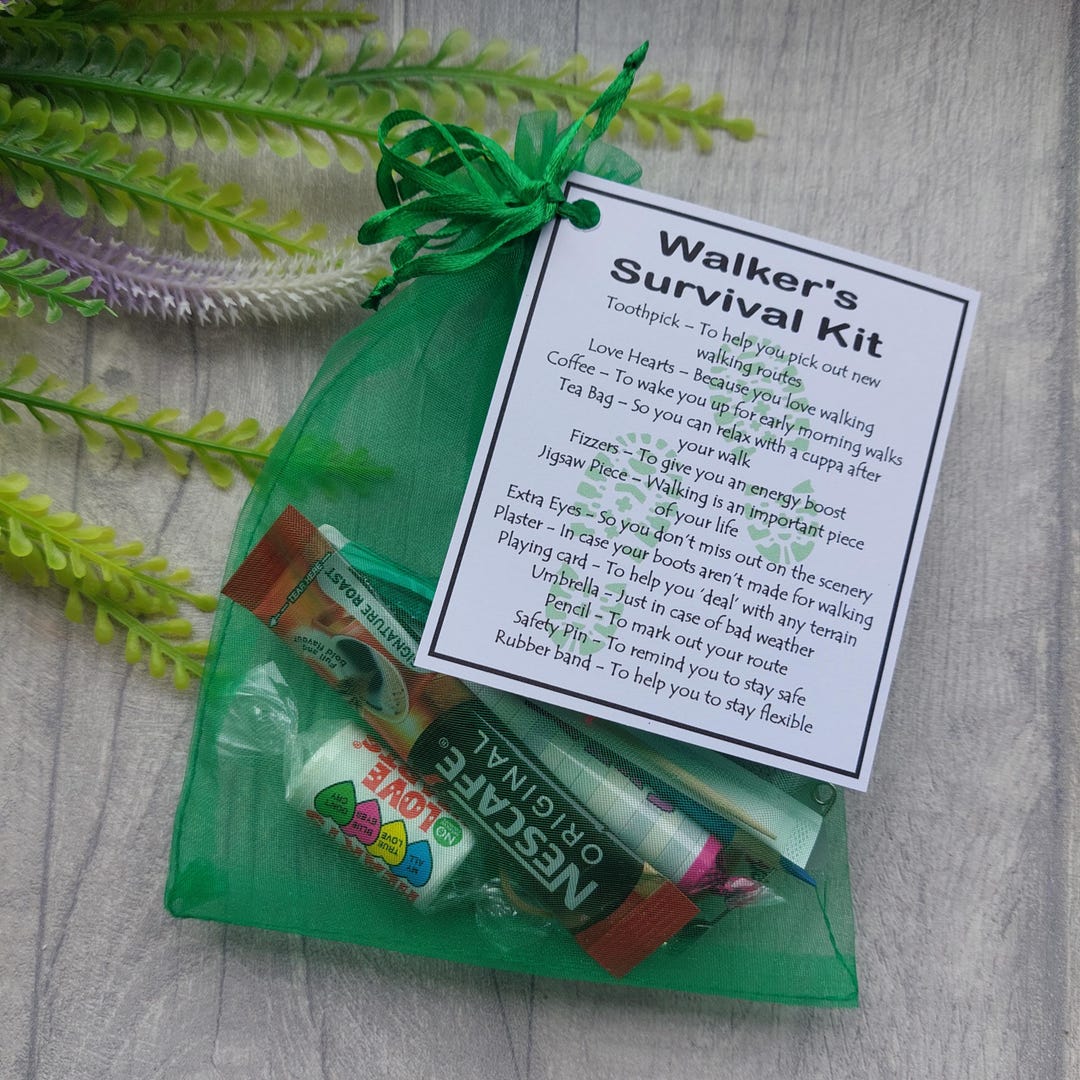 Walker Survival Kit Novelty Gift - Fun Gift, Secret Santa Gift for a ...