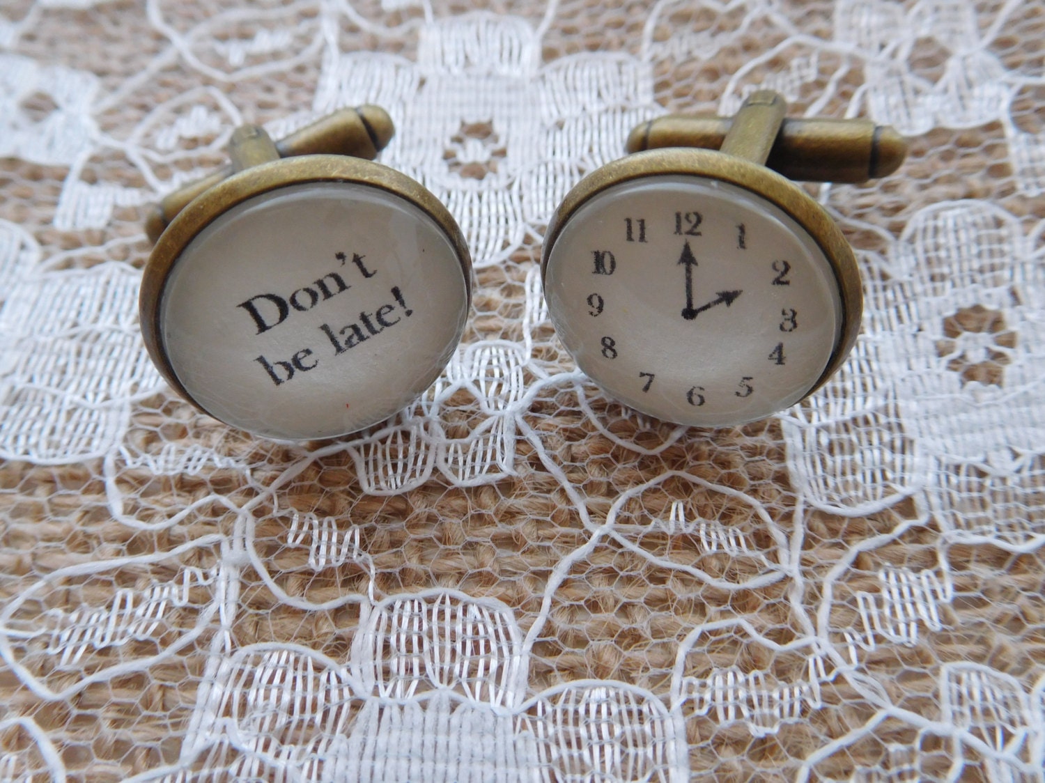 Personalised Handcrafted don't Be Late Groom - Etsy UK