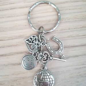 Good Luck Charm Keyring - Handmade Good Luck Gift, Lucky Charm, Lucky ...
