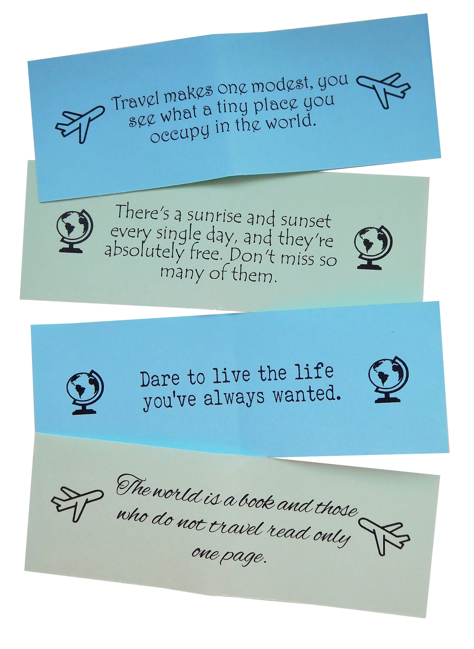 Handmade Travel Gift Quotes of Positivity Inspiration and | Etsy