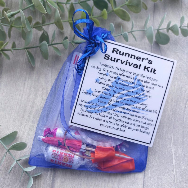 Runner's Survival Kit - Novelty Gift for Runner, Secret Santa, - Etsy UK