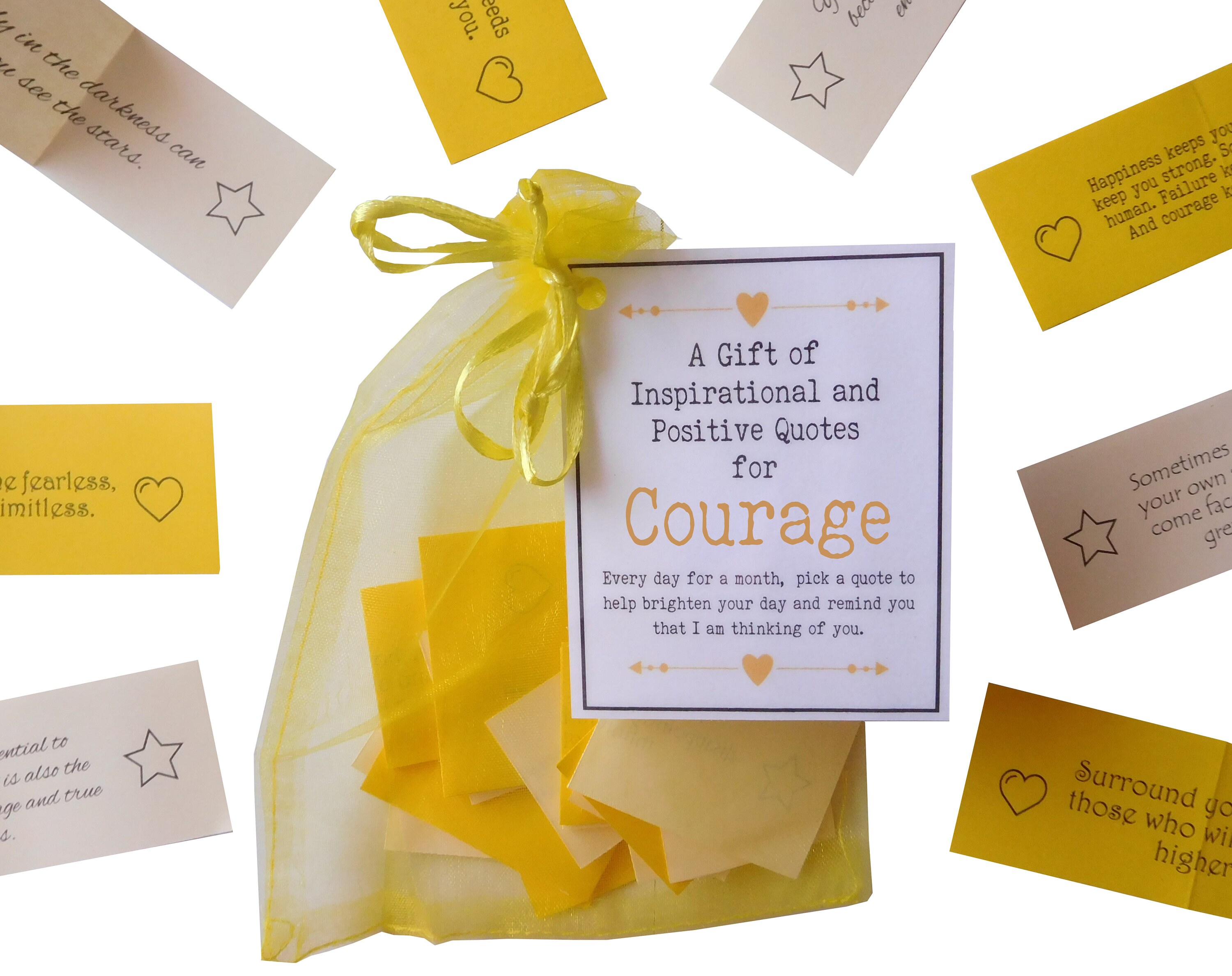 A Gift of Quotes for COURAGE. Inspirational and Positive - Etsy UK