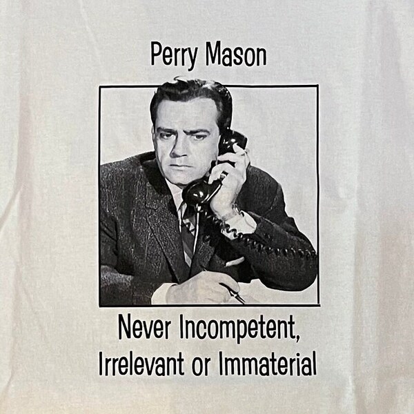 Perry Mason T Shirt - Etsy