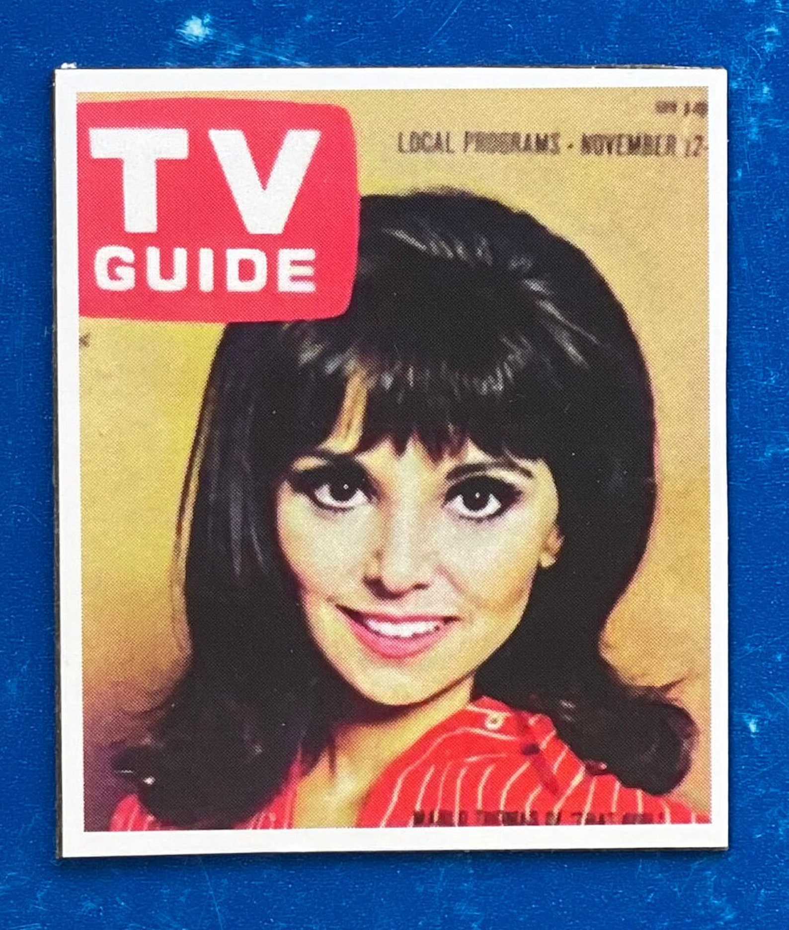 That Girl TV Show Magnet Set, Marlo Thomas TV Guide Cover, That Girl ...
