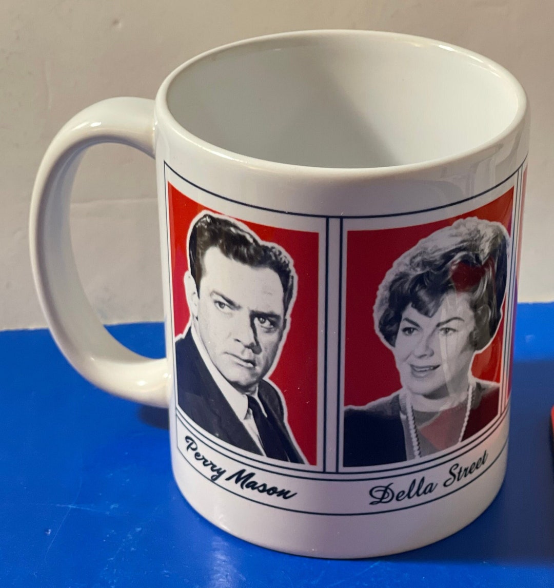Perry Mason Mug Perry Mason TV Show Raymond Burr Barbara - Etsy
