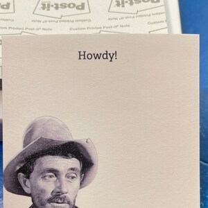 Gunsmoke Post-it Notes, Festus, Gunsmoke Fan Gift, Marshal Dillon, Post ...