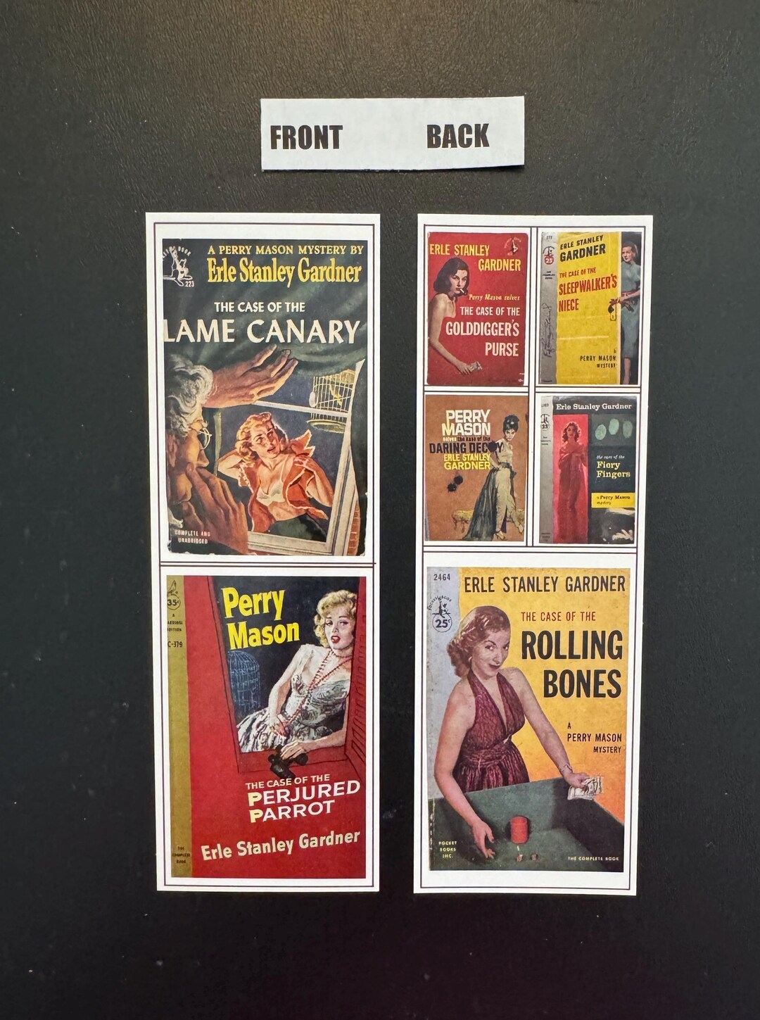 Perry Mason, Erle Stanley Gardner, Perry Mason Book Covers Bookmark ...