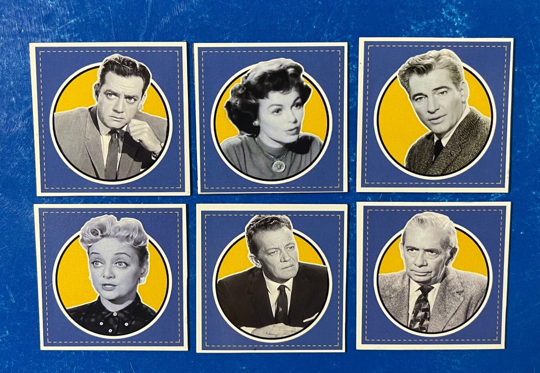 Perry Mason TV Show Magnets, Perry Mason Cast Magnets, Perry Mason Art ...