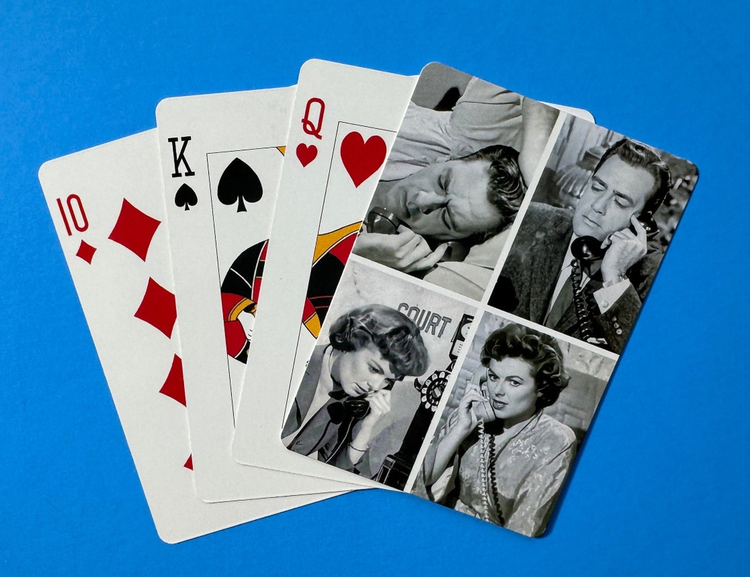 Perry Mason Playing Cards, Perry and Della, Card Deck, Classic TV Show ...