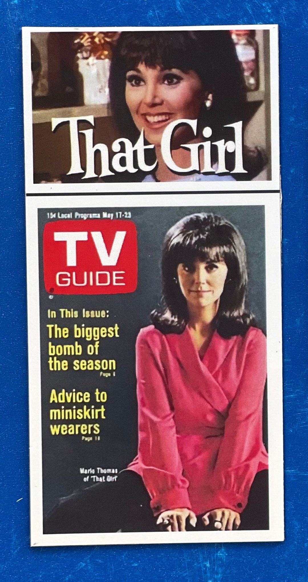 That Girl TV Show, Marlo Thomas, That Girl Magnet Set, Baby Boomer, TV ...