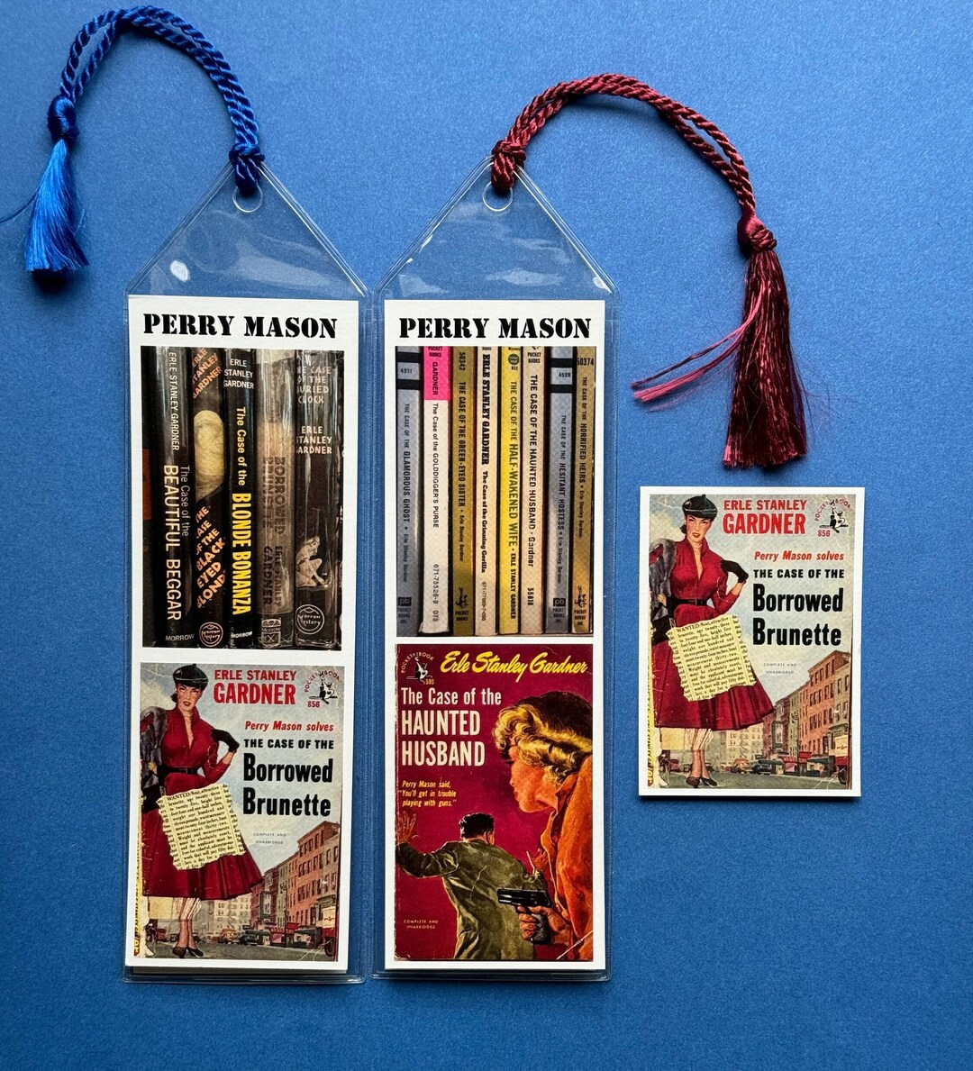 Perry Mason Bookmarks and Magnet Set, Bookmarks, Erle Stanley Gardner ...