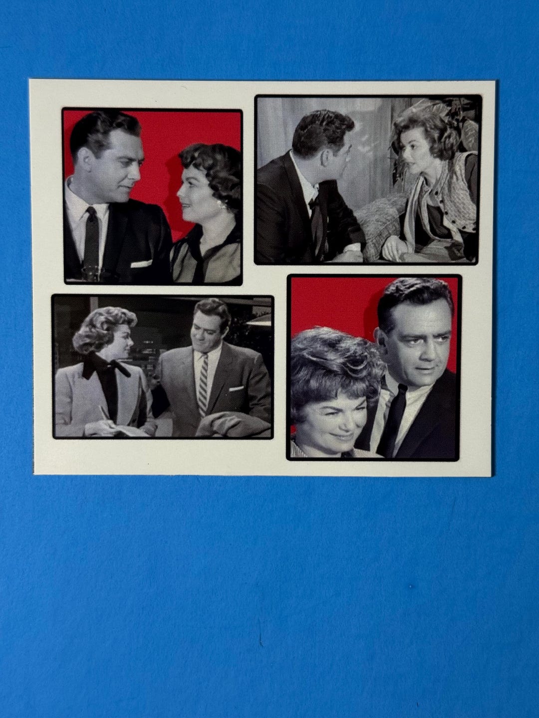 Perry Mason Magnet, Perry & Della, Classic TV, Perry Mason Fan Gift, TV ...