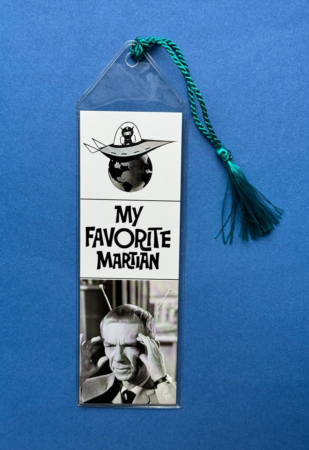 My Favorite Martian 2-sided Bookmark, Classic TV, Ray Walston, Bill ...