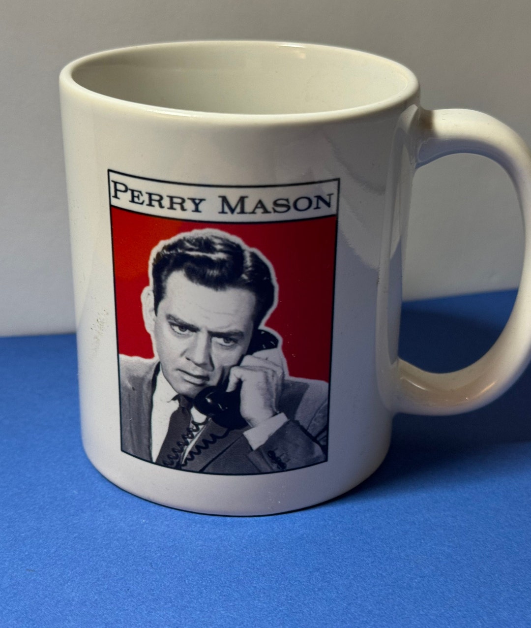 Perry Mason Mug, Perry Mason TV Show Mug, Raymond Burr, Perry Mason Fan Gift, Mother's Day Gift ...