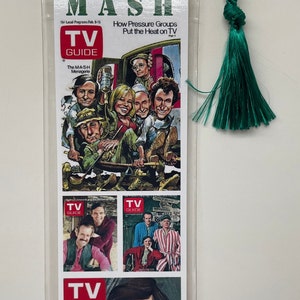 MASH TV Show Bookmarks: TV Guide Cover Art, Set of 2 - Etsy