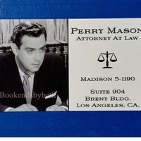 Perry Mason - Etsy