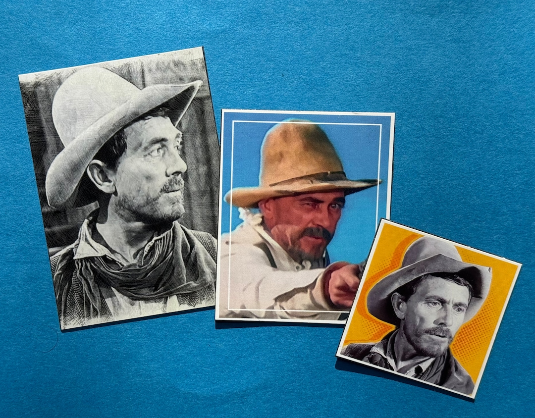 Gunsmoke Festus Magnet Set, Festus Haggen, Gunsmoke TV Western, TV ...