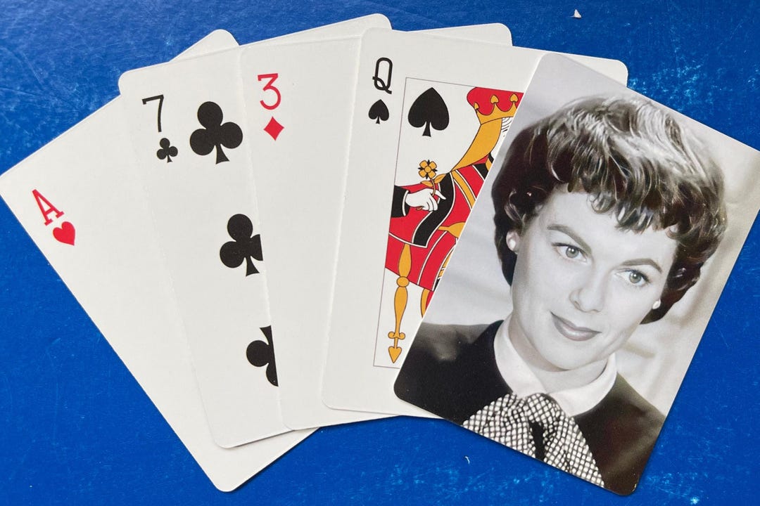 Perry Mason Card Deck, Della Street Playing Cards, Raymond Burr ...