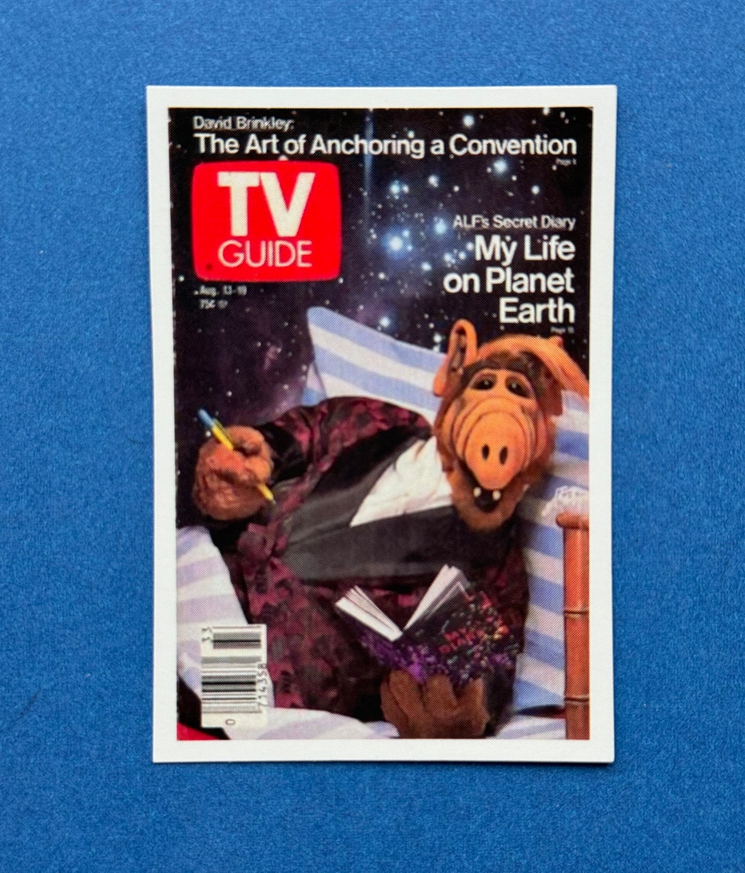 Alf, Alf TV Guide, 80s Sitcom Nostalgia, Alf Magnet - Etsy