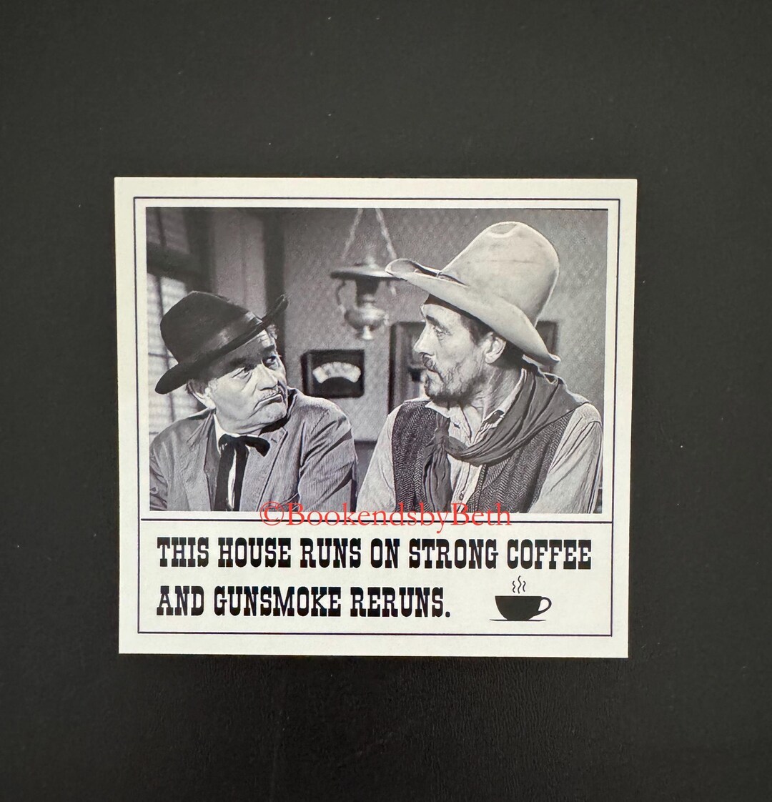 Gunsmoke Magnet: Doc and Festus - TV Western Fan Gift - Etsy