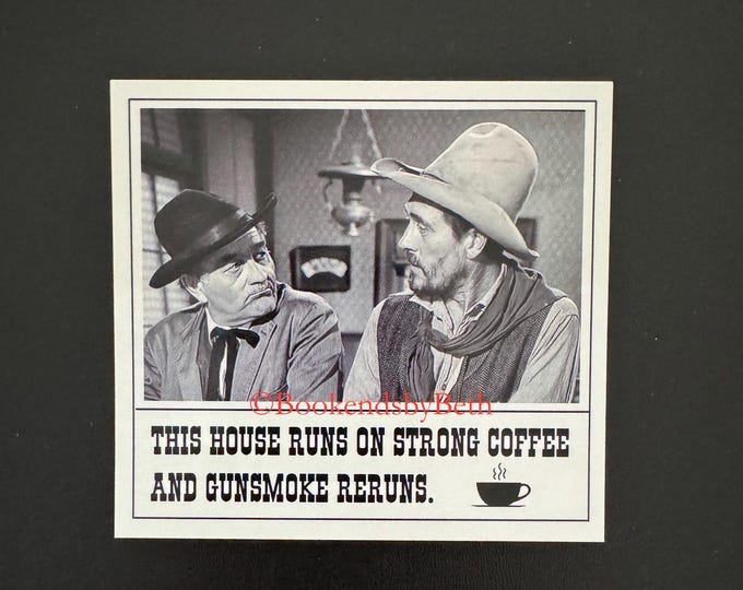 Gunsmoke Magnet: Doc and Festus - TV Western Fan Gift - Etsy