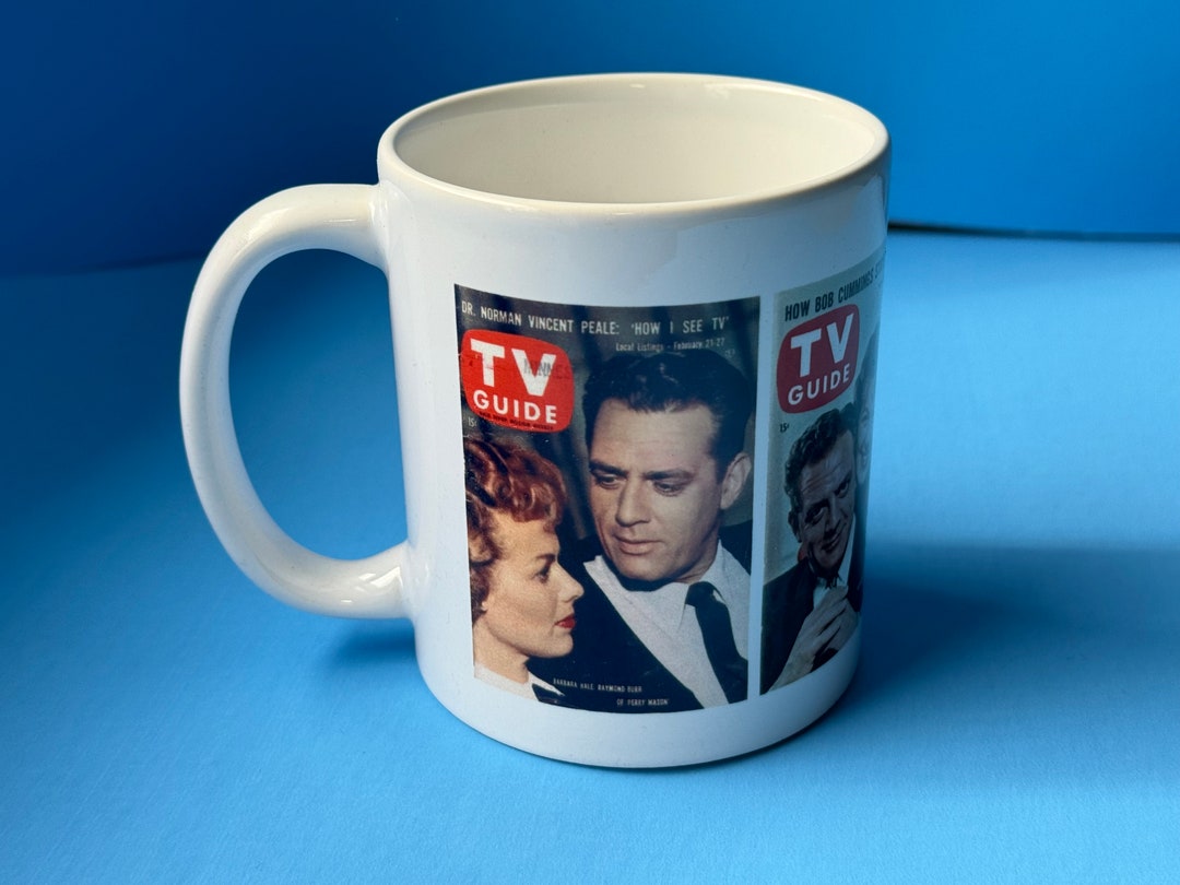 Perry Mason Mug, Perry Mason TV Series Mug, TV Guide Covers, Barbara ...