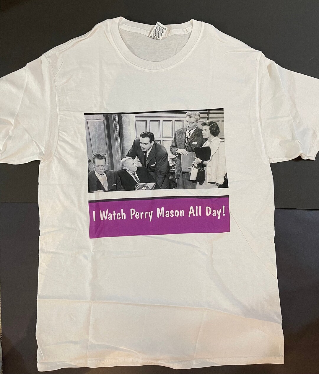 Perry Mason T-shirt Perry Mason Cast Tee Shirt Raymond Burr - Etsy